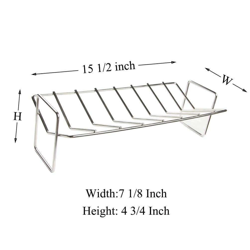 Stainless Steel Rib Rack for BBQ